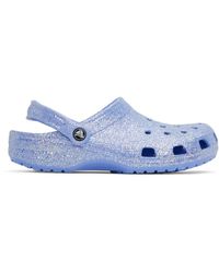 Crocs™ Purple Classic Glitter Clogs in Black for Men | Lyst