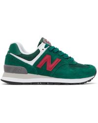 Women's Green New Balance Sneakers - Lyst