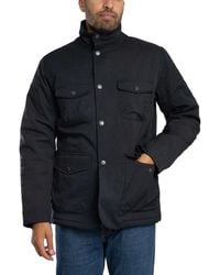 Barbour Winter Jackets in Blue for Men | Lyst UK