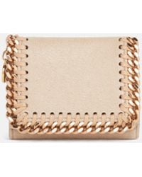Stella McCartney Falabella Wallet in Grey | Lyst UK