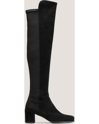 Stuart Weitzman Adrina City Boot The Sw Outlet in Black | Lyst