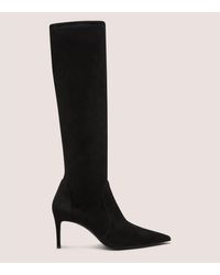Stuart Weitzman Stuart Power Boot 75 Knee-high in Black | Lyst