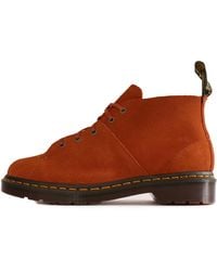 Dr. Martens Church Desert Oasis Suede Monkey Boot in Brown for Men ...