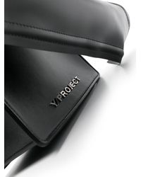 Y. Project Mini Wire Leather Shoulder Bag in Black | Lyst Y. Project Mini Wire Leather Shoulder Bag in Black | Lyst