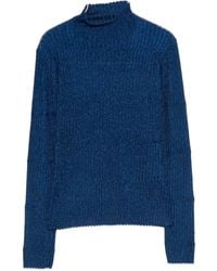 Emporio Armani Turtlenecks in Blue | Lyst UK