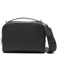 Loewe Mini Anagram-Logo-Embossed Camera Bag in Black for Men | Lyst UK