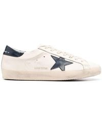 Golden Goose 'Super-Star' Sneakers in Pink for Men | Lyst UK