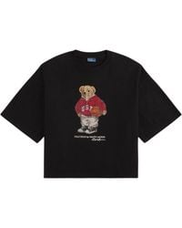 Polo Ralph Lauren T-Shirt With Logo in Blue | Lyst UK