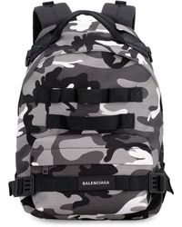Balenciaga Backpack With Patches in Black for Men | Lyst