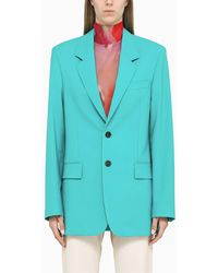 Turquoise Jackets for Women | Lyst