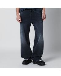 Balenciaga Faded-Effect Wide-Leg Jeans in Grey for Men | Lyst UK