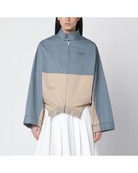 MM6 by Maison Margiela Double-Breasted Blazer Jackets in Black | Lyst UK