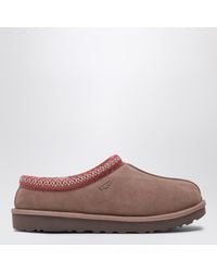 UGG Tasman Rocky Oak Eather Slip-Ons in Brown | Lyst UK
