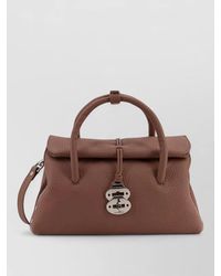 Zanellato Dotta Centauro Shoulder Bag in Brown | Lyst UK