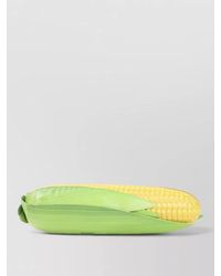 Moschino Corn Cab Clutch Bag in Yellow | Lyst UK