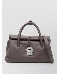 Zanellato Dotta Centauro Shoulder Bag in Brown | Lyst UK
