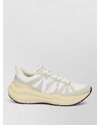 Veja Paulistana Mesh Panel Sneakers Rubber Sole in Natural | Lyst UK