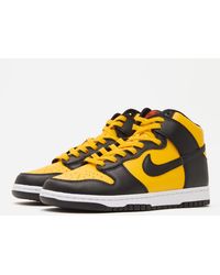 Yellow High-top sneakers for Men | Lyst