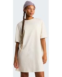 The North Face Evolution Simple Dome T-Shirt Dress in Black | Lyst UK