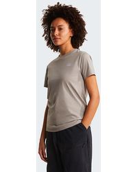 The North Face Evolution Simple Dome Slim T-Shirt in Black | Lyst UK