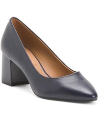 TJ Maxx Leather Vicki Comfort Pumps For in Natural | Lyst