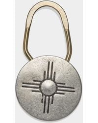 Yuketen Concho Key Chain in White for Men | Lyst