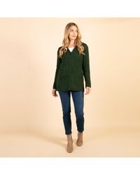 Dark Green Sweaters and knitwear for Women | Lyst