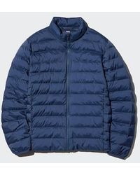Uniqlo Puffertech Jacket in Blue for Men | Lyst UK