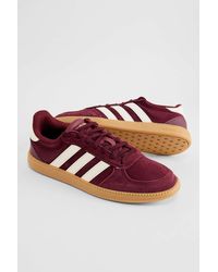 adidas Burgundy Breaknet Trainers Shoe Uk 4 At Urban Outfitters | Lyst UK