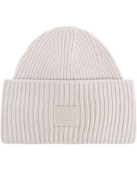 Acne Studios Logo Cap in Pink | Lyst UK