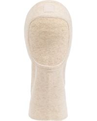 Acne Studios Bow-Embroidery Balaclava in Grey | Lyst UK