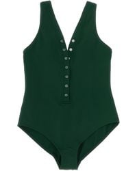 Eres Icône Beachwear Green in Blue | Lyst UK