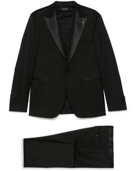 Tagliatore Vesuvio Suits Black for Men | Lyst UK
