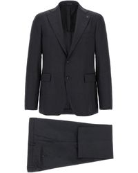 Tagliatore Vesuvio Suits Black for Men | Lyst UK