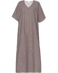 DHARA SHETH DUBAI The Palette Multicolour Colour Long Dress With Side ...