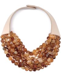 Fairchild Baldwin Bella Tortoise Necklace in Grey | Lyst UK