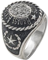 Wild Sons B.A.D Ring Diamonds in Black for Men | Lyst UK