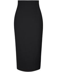 Tia Dorraine High-Waist Pencil Midi Skirt, Azure in Blue | Lyst UK