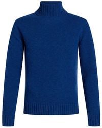 Messagerie Turtlenecks in Blue for Men | Lyst