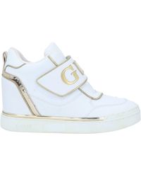 Guess High-top sneakers for Women - Up to 69% off at Lyst.com