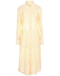 Ferragamo Silk Dress | Lyst Ferragamo Silk Dress | Lyst