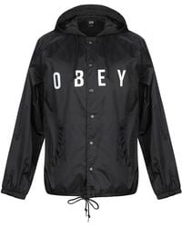 Men's Obey Jackets - Lyst