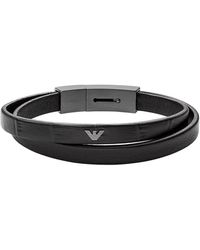 Emporio Armani Bracelets for Men - Lyst.com