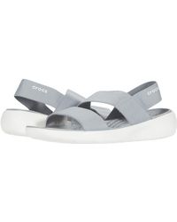 Crocs™ Flat sandals for Women - Up to 50% off | Lyst - Page 2
