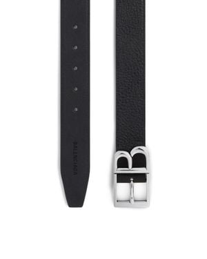 Black Balenciaga Belts for Men | Lyst