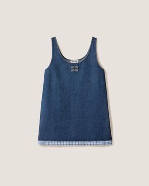 Miu Miu Mini and short dresses for Women | Online Sale up to Miu Miu Mini and short dresses for Women | Online Sale up to