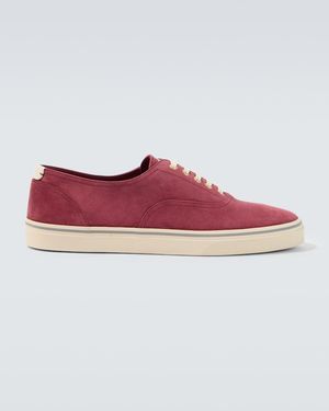 Red Brunello Cucinelli Sneakers for Men | Lyst