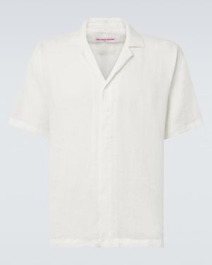 Orlebar Brown Linen Shirts for Men | Lyst