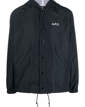 Black A.P.C. Jackets for Men | Lyst