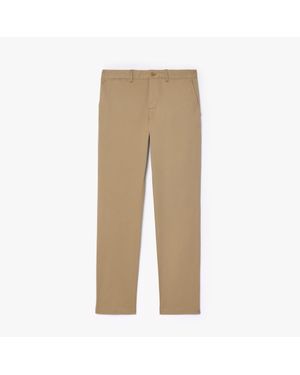 Natural Lacoste Pants for Men | Lyst